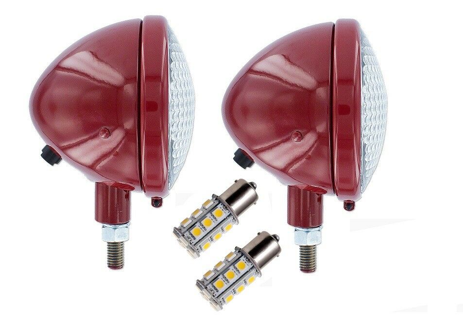 MMTractorParts.com: 45640DB Headlight set - IH Farmall Tractor - with ...