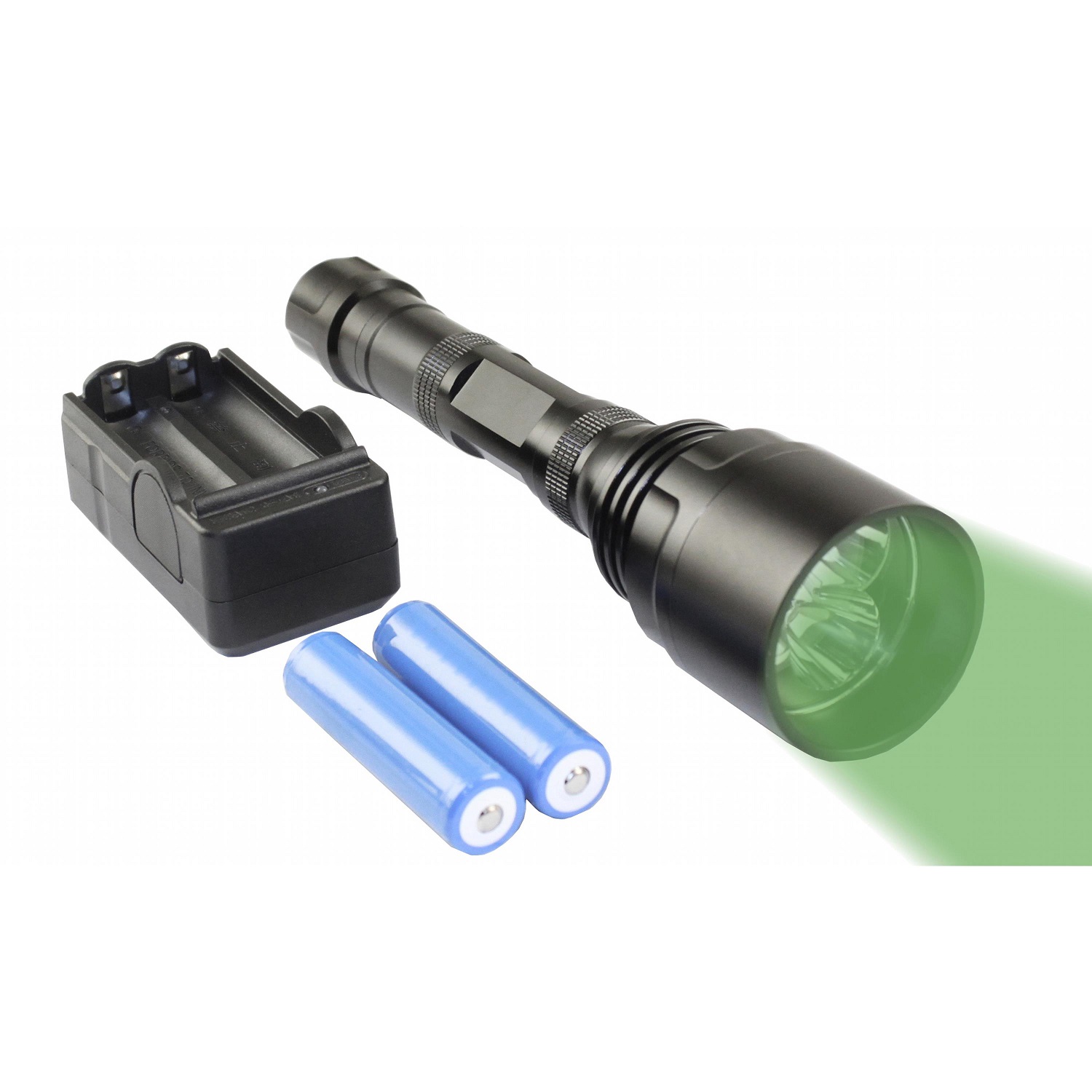 MMTractorParts.com: Heavy Duty LED Green Flashlight - Sportsman ...