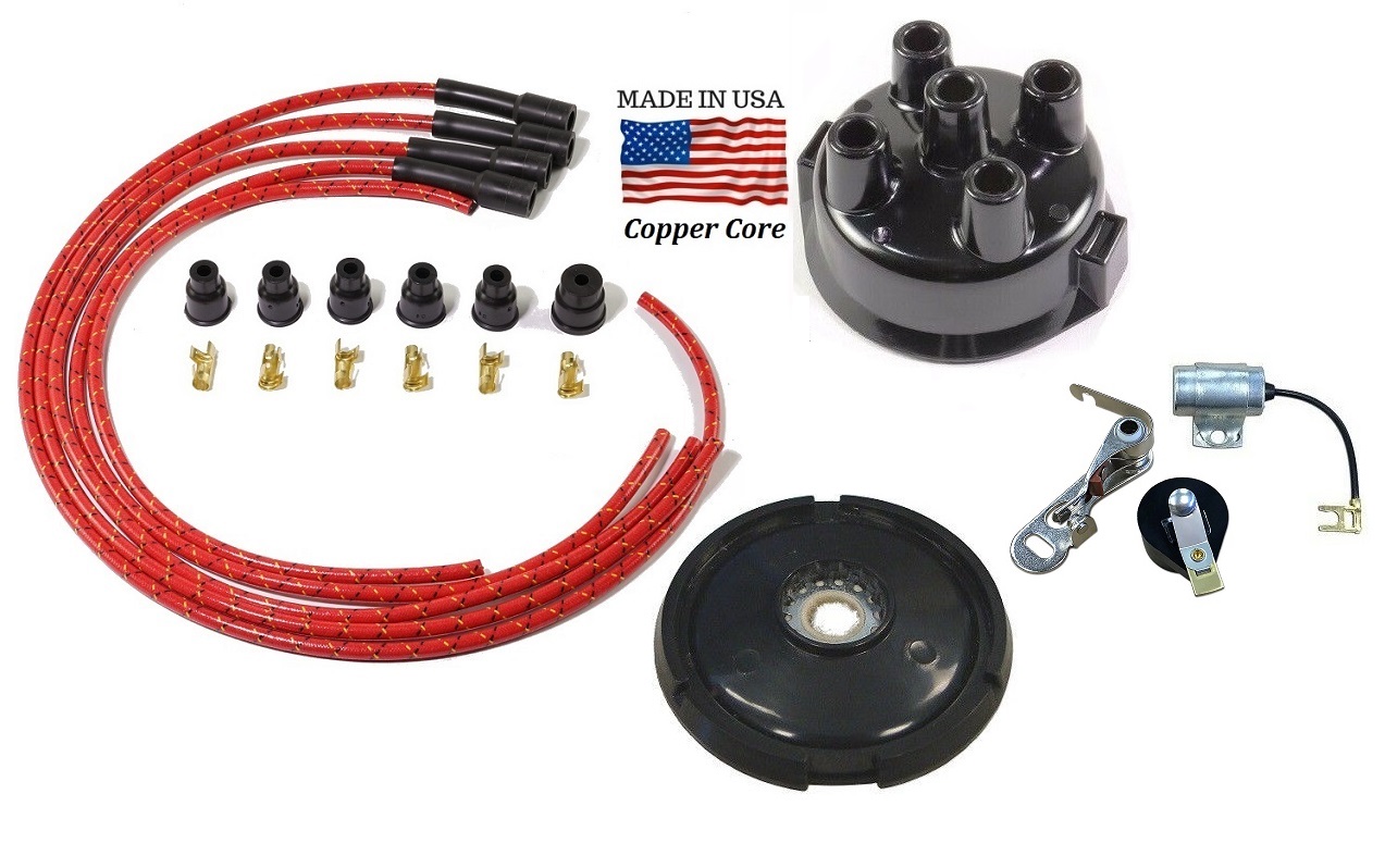 MMTractorParts.com: Distributor Ignition Tune up Kit Delco Clip-held ...