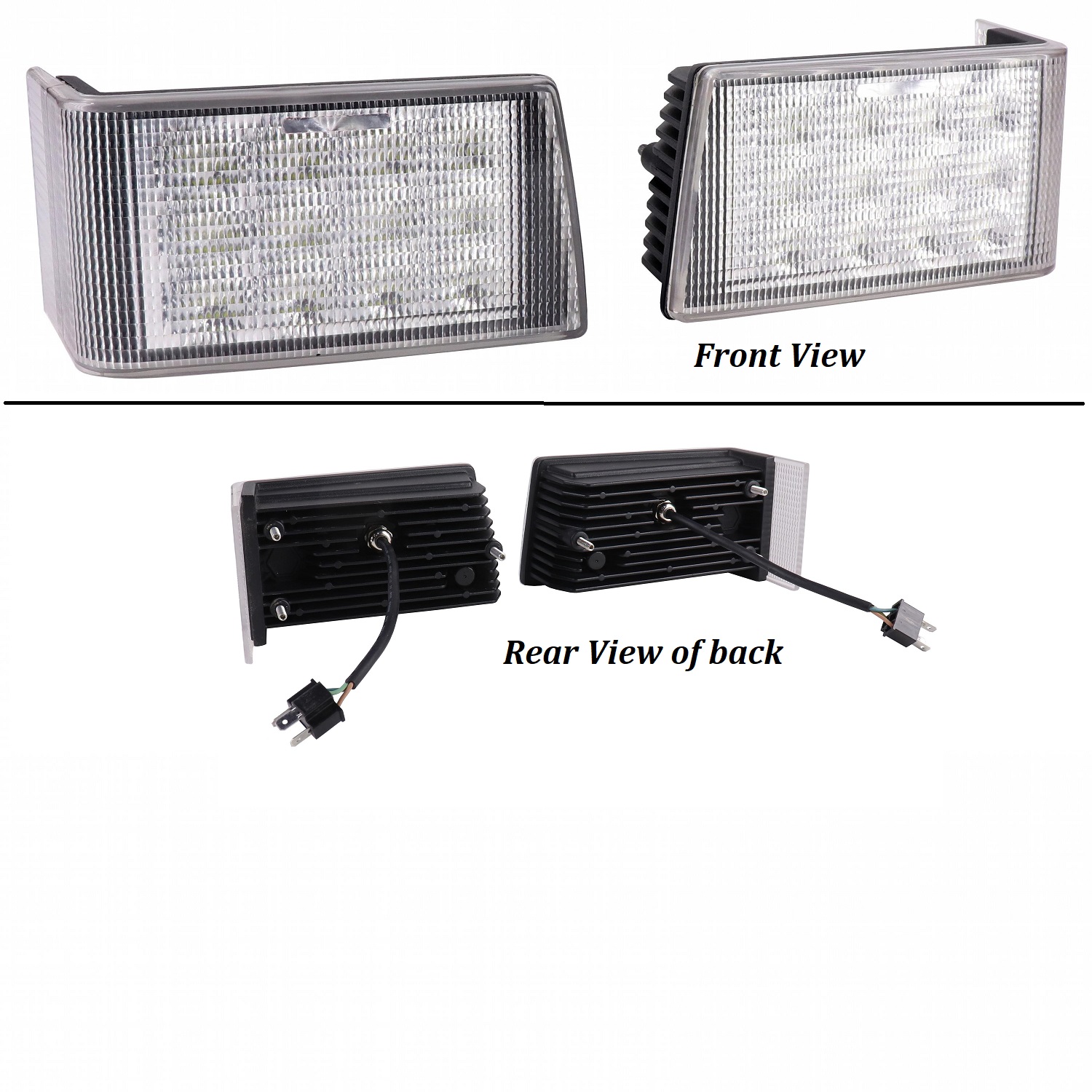 MMTractorParts.com: 1964881C2 1964882C2 LED Headlight Assembly Pair ...