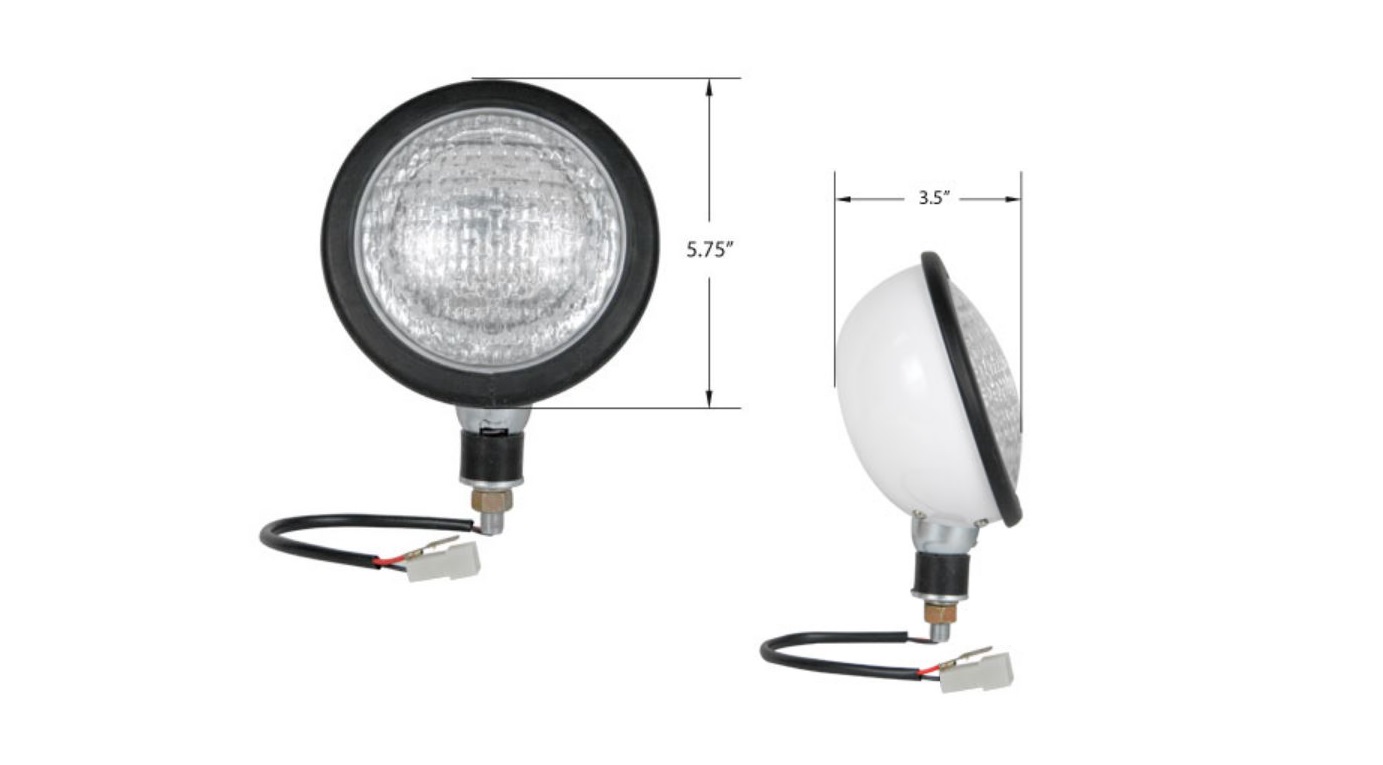 MMTractorParts.com: 12 Volt Headlight Assembly - Tractor