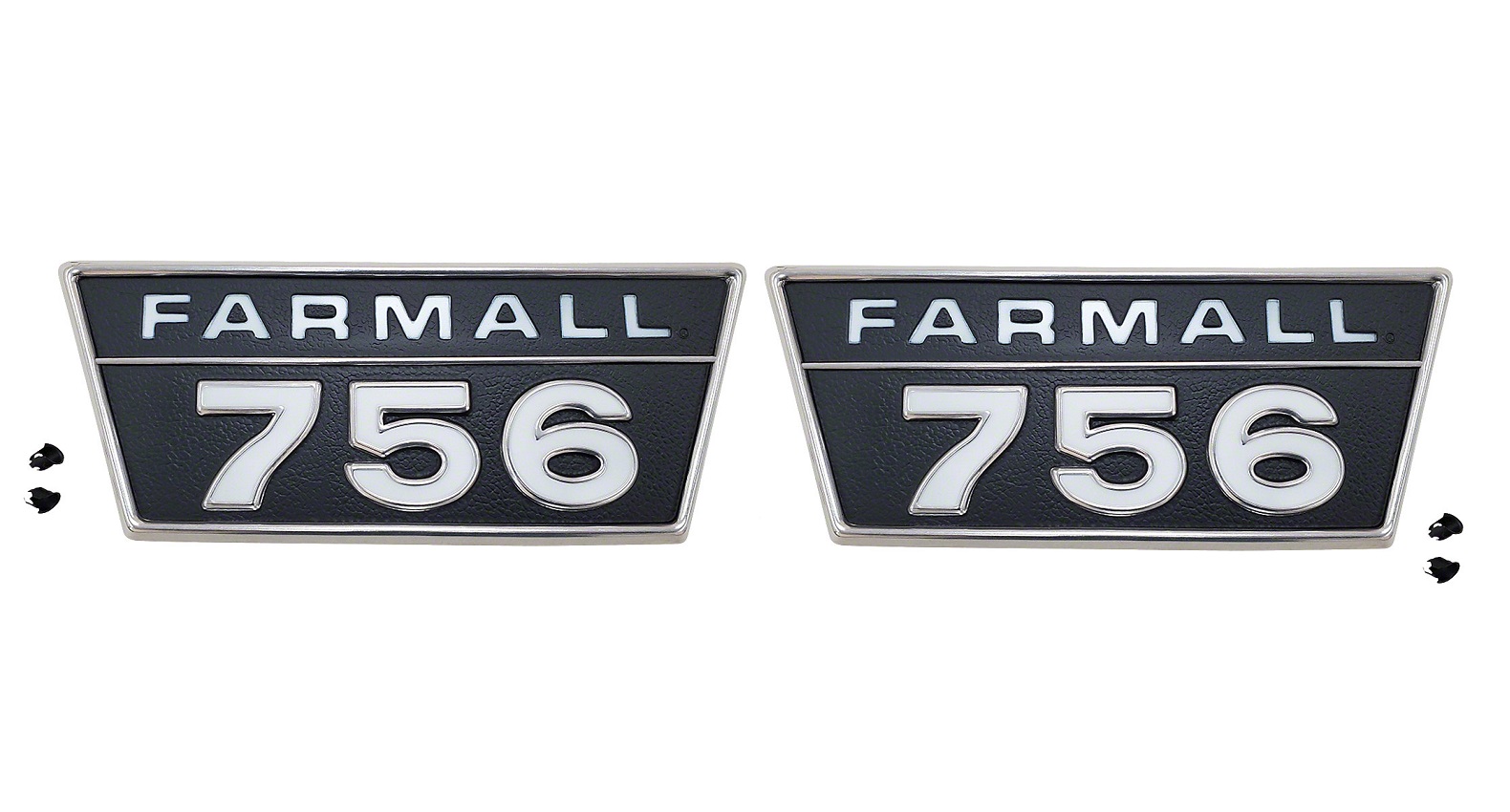 MMTractorParts.com: Side Emblem set - IH Farmall 756 Tractor - 2753966R1