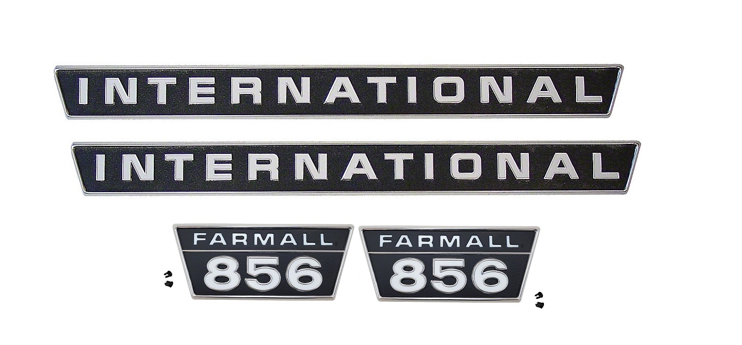 MMTractorParts.com: Side Emblem Kit - IH Farmall 856 Tractor ...