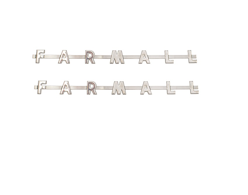 MMTractorParts.com: Side Emblem set - IH Farmall Tractor - 362315R2
