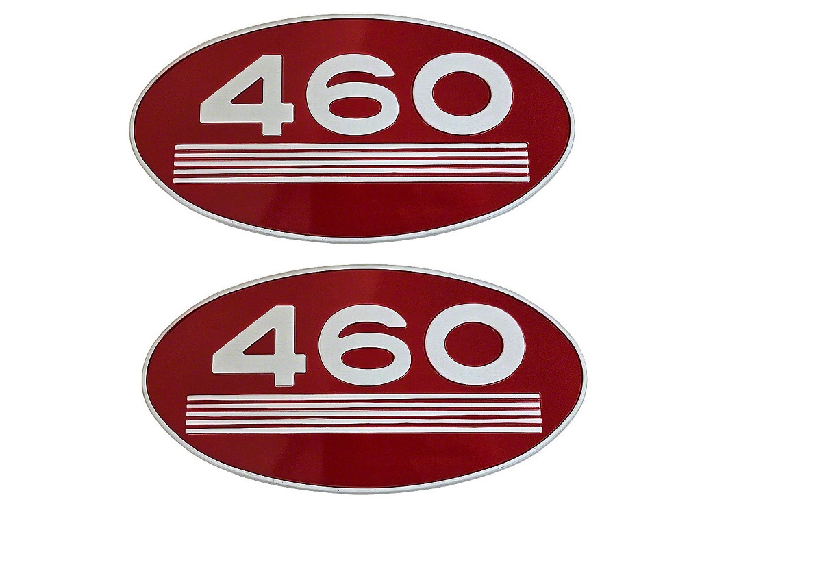 MMTractorParts.com: 369119R1 Side Emblem set - IH Farmall 460 Tractor