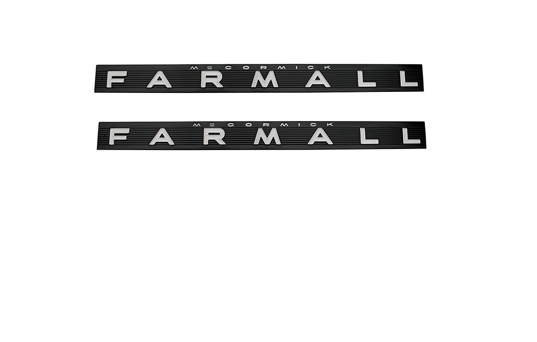 MMTractorParts.com: Side Emblem set - IH Farmall Tractor - 377796R1
