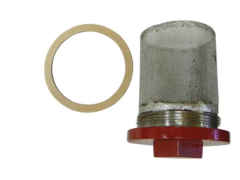 MMTractorParts.com: 9N6730 Oil Pan Drain Plug Screen - Ford Tractor