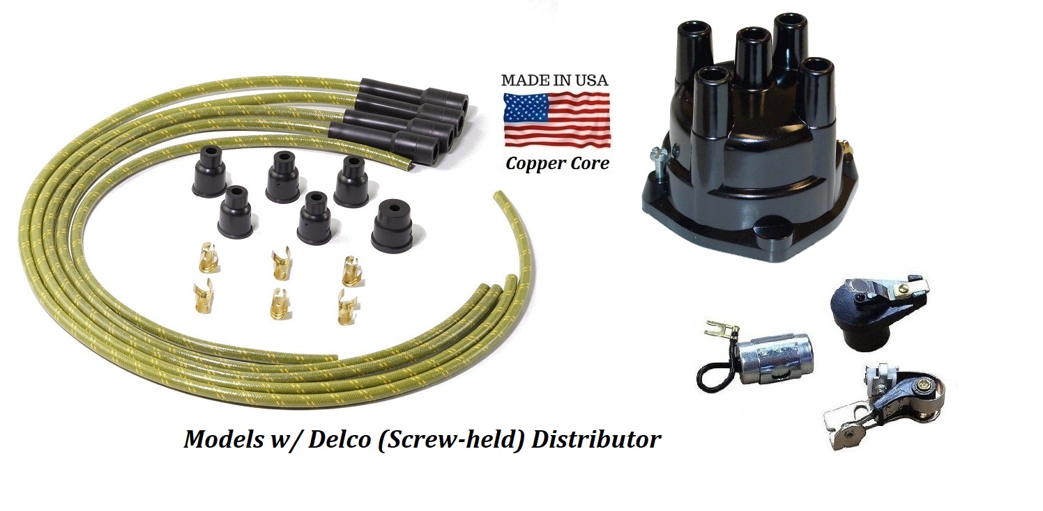 MMTractorParts.com: Distributor Ignition Tune up Kit - Delco Screw-held ...