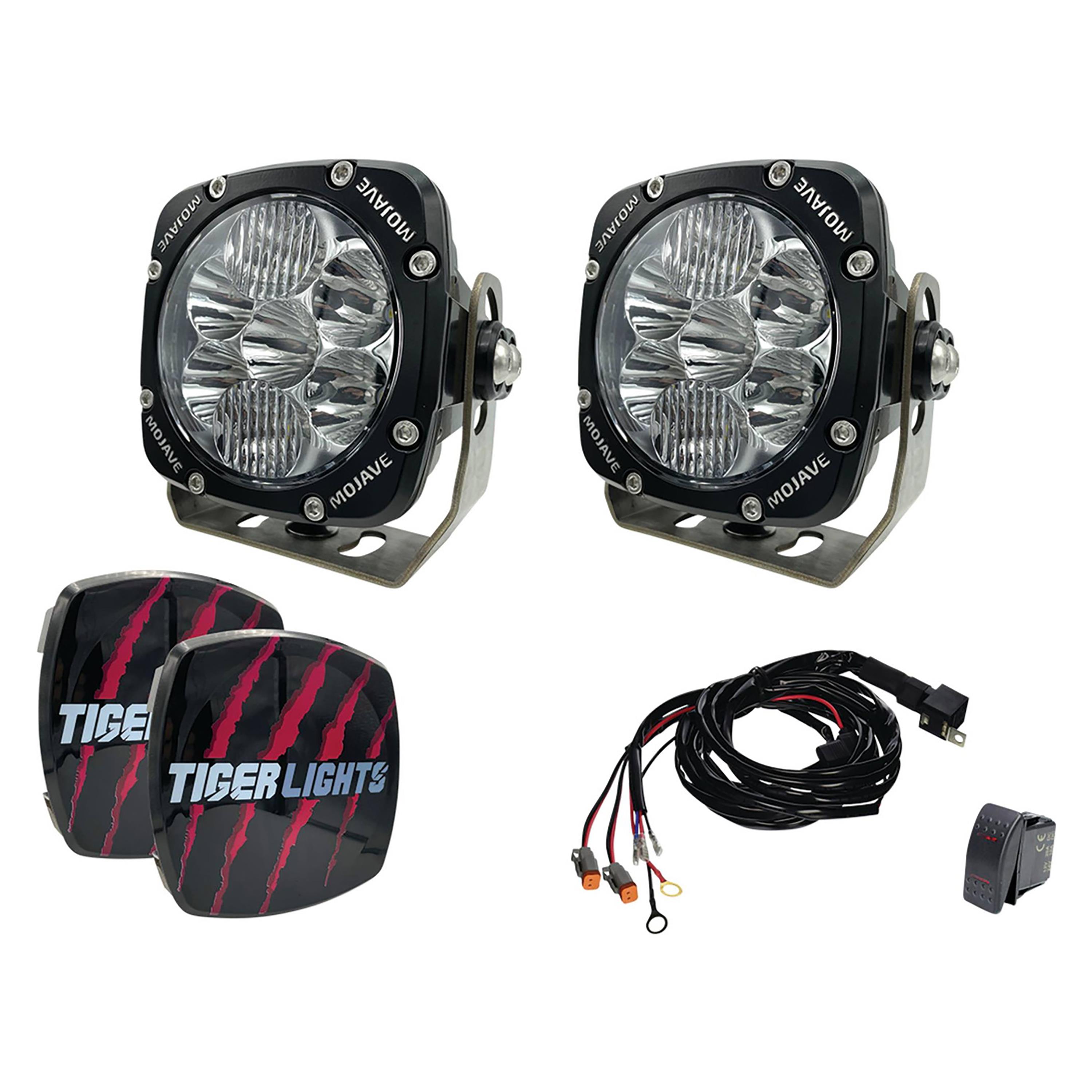 MMTractorParts.com: LED Mojave Series Racing Light Kit - 6000 Lumens - 5"