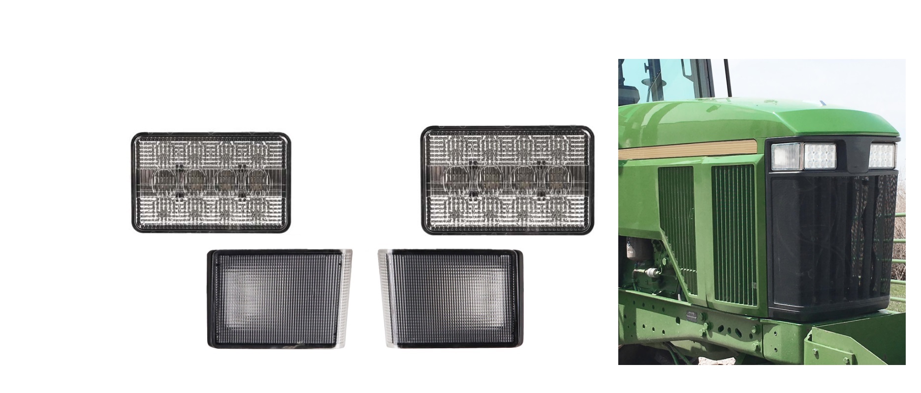 MMTractorParts.com: RE151564 LED Light Upgrade Kit - John Deere 7600 ...