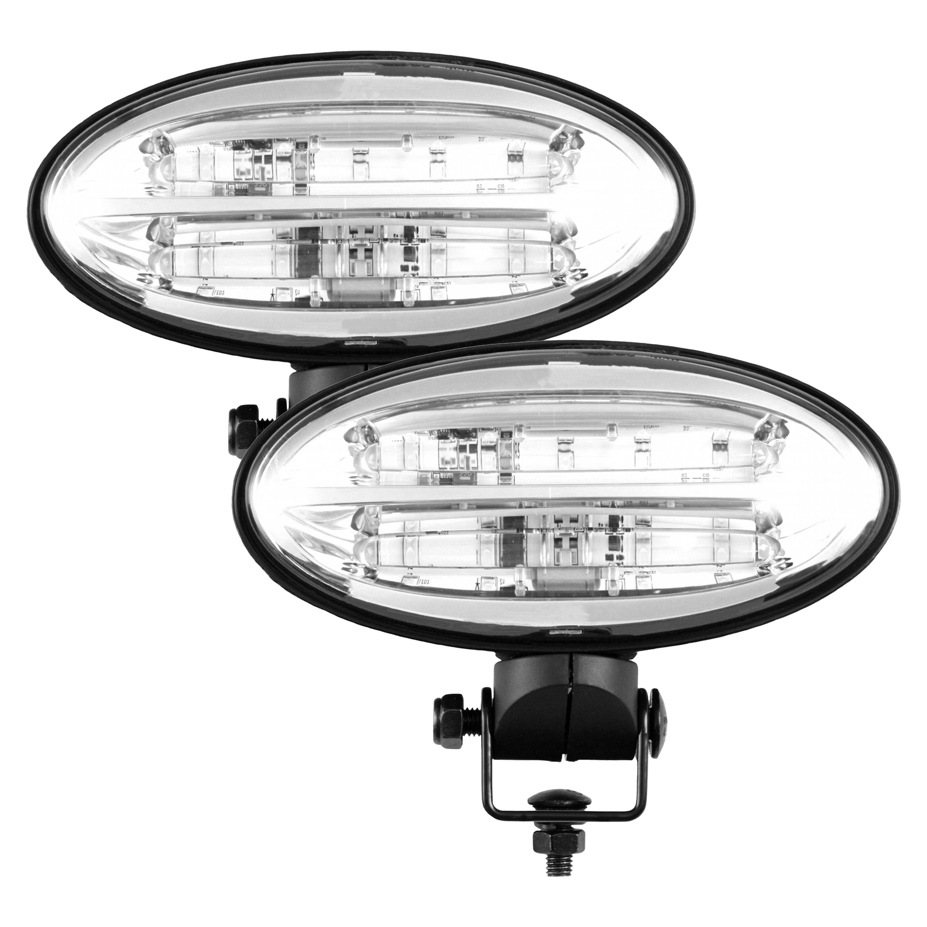 MMTractorParts.com: LED Flood Beam Pedestal Mount Light Set - John Deere