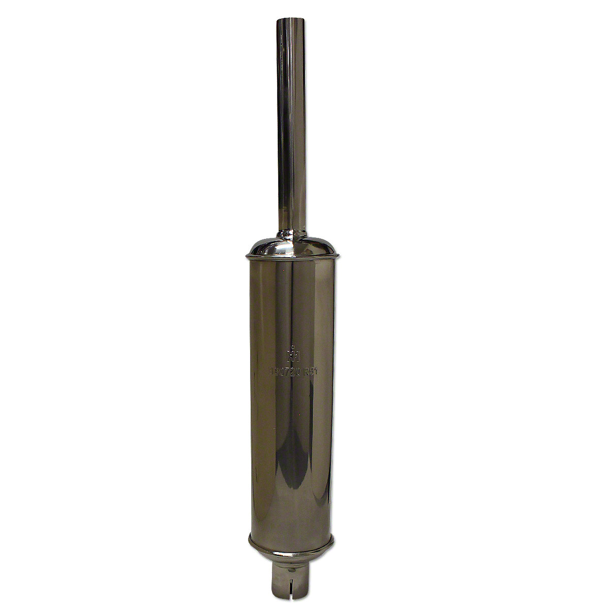 MMTractorParts.com: 360720R91 Polished Stainless Steel Muffler ...