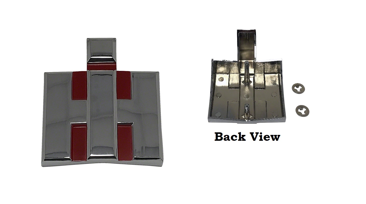 MMTractorParts.com: 362513R1 IH Front Emblem - IH Farmall Tractor