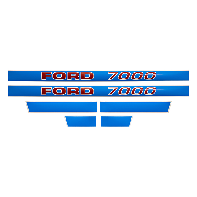 MMTractorParts.com: Decal Kit Ford 7000 Tractor
