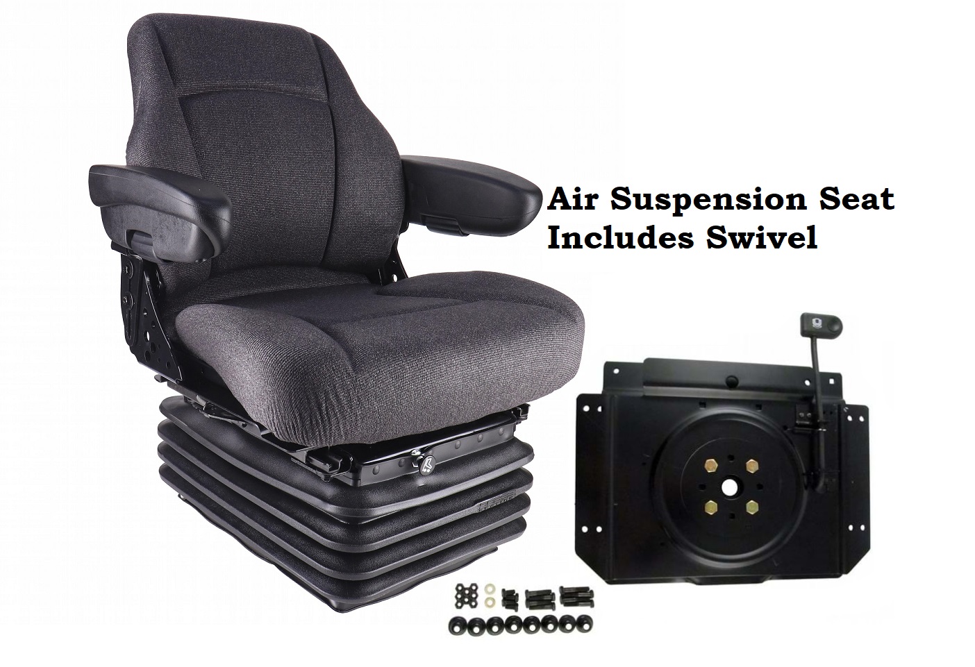 MMTractorParts.com: 12V Air Suspension Seat with Swivel Kit
