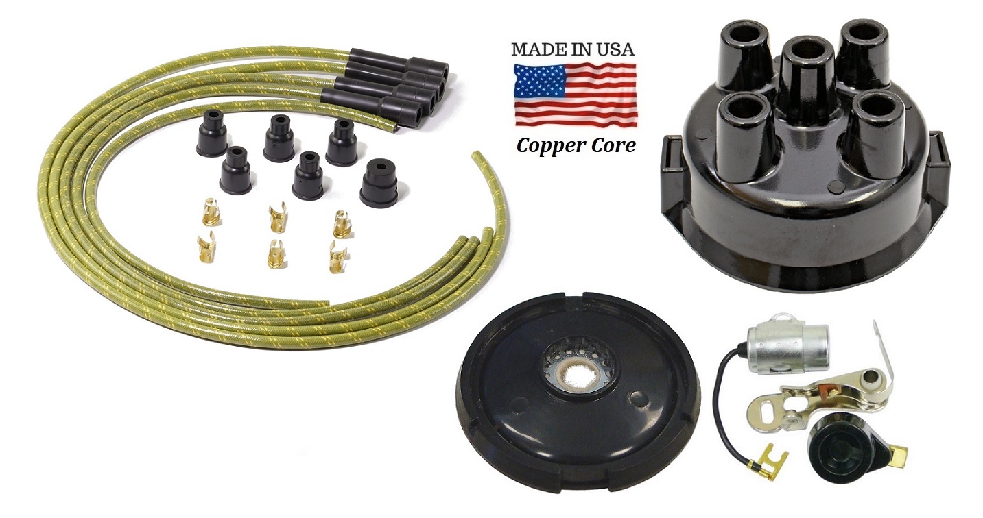 MMTractorParts.com: Distributor Ignition Tune up Kit Delco Clip-held ...