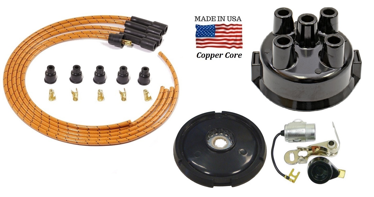 MMTractorParts.com: Distributor Ignition Tune up Kit Delco Clip-held ...