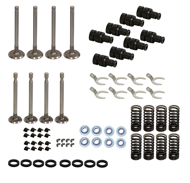 MMTractorParts.com: 406514B Cylinder Head Valve Train Kit ~ Ford 2N 9N ...
